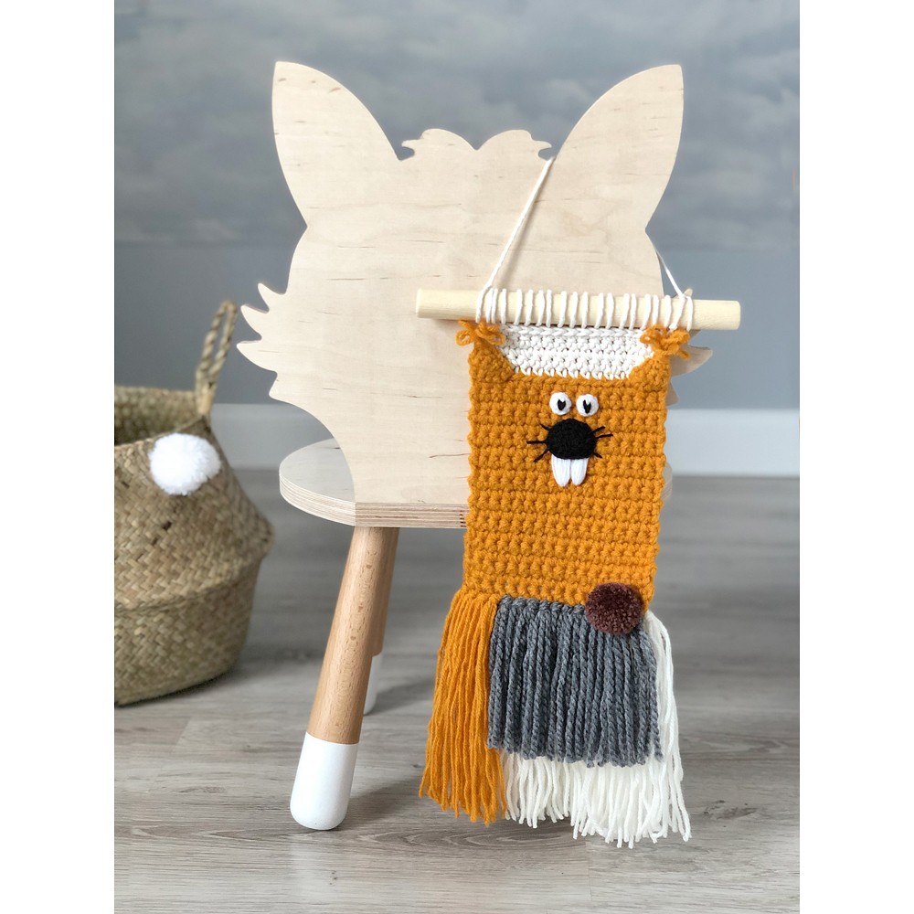 Macrame for children's room - SQUIRREL KATE. NOYA Design